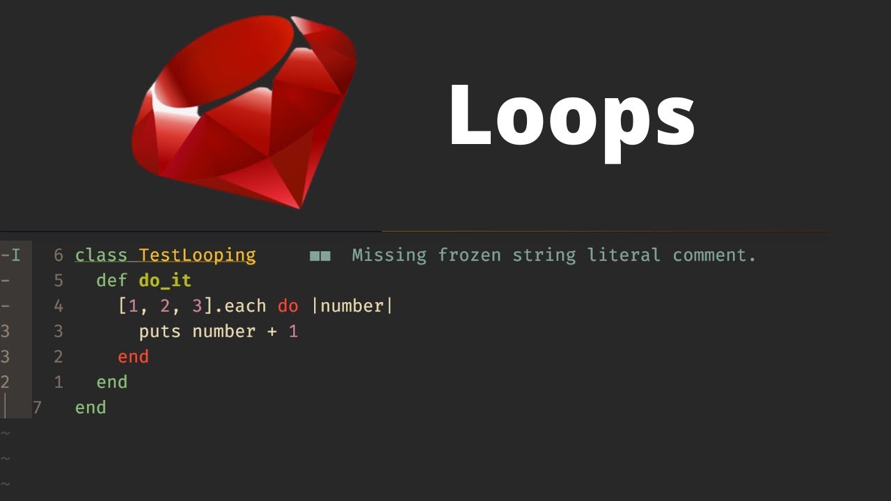 Learn Loops In Ruby Youtube