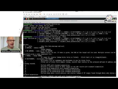 Osint Command Line And Python Tools Git Pip And Python Youtube