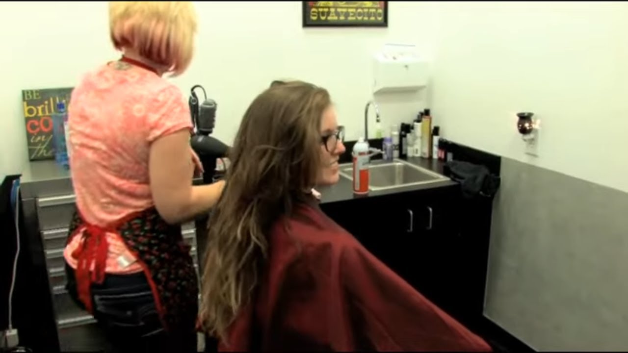Rachael Pt 1 Nervously Goes From Long To Boy Short Ta77 Net Mini