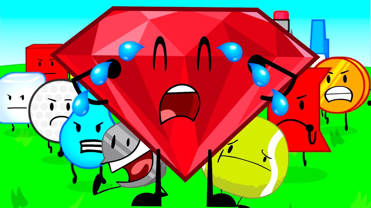 Bfdia But Only When Ruby On Screen Bye Bye Ruby Youtube