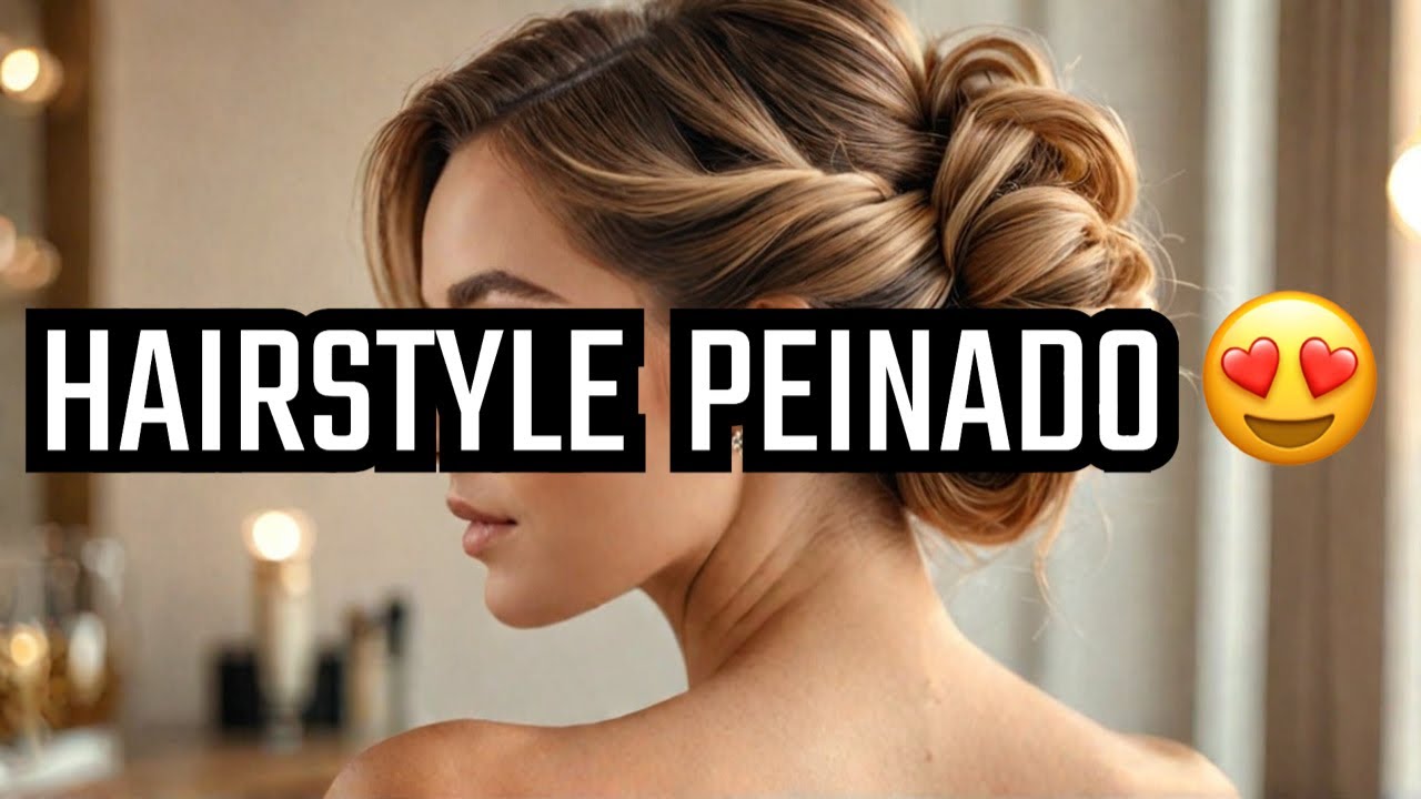 Hairstyle Updo Peinado Recogido ёяшн Youtube