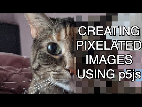 Creating Pixelated Images Using P5js Openprocessing Pixelator Youtube