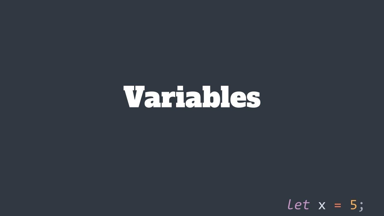 Rust Variable Declaration Youtube