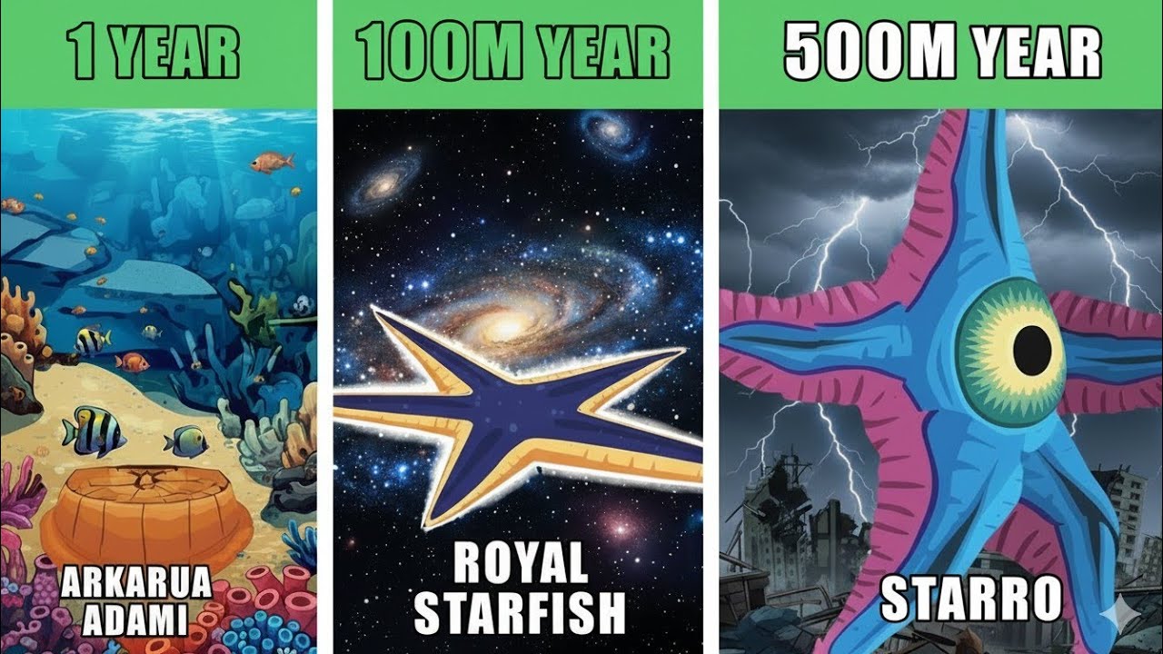 Starro Origin Evolution How Starro Could Have Evolved Youtube