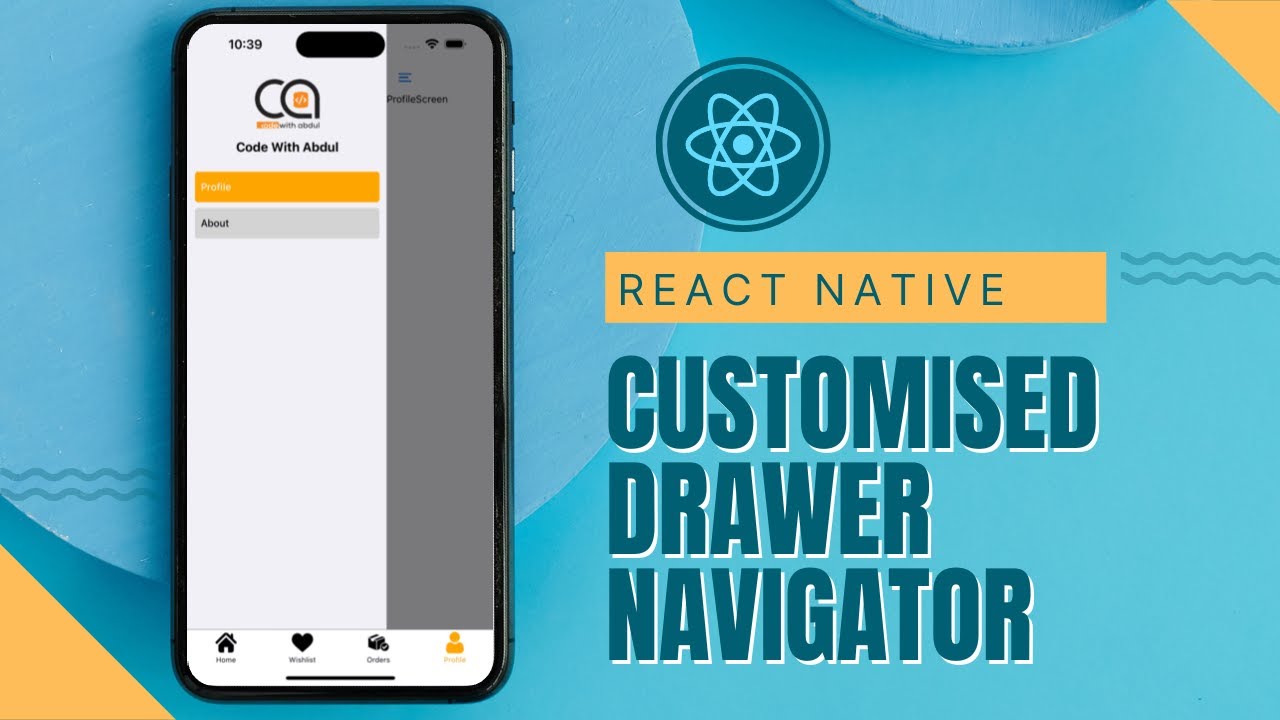 9 Step By Step Guide Building A Custom Drawer Navigator React