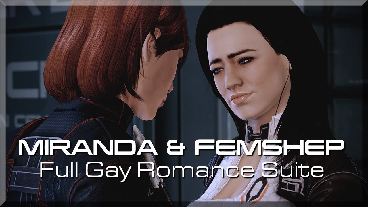 Mass Effect Legendary Miranda Femshep Full Gay Romance Suite Mods