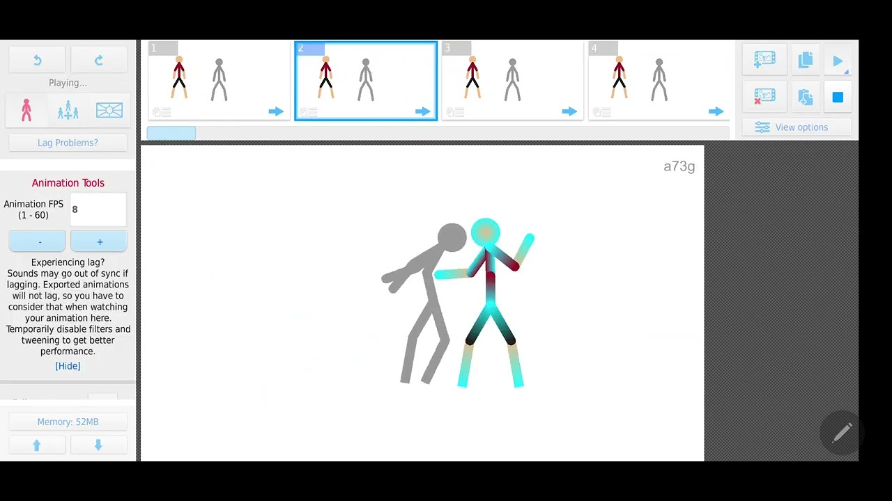 My First Sticknodes Animation Youtube