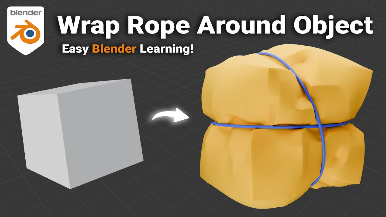 How To Create Wrap Rope Around Any Object In Blender 4 3 Easy Guide For