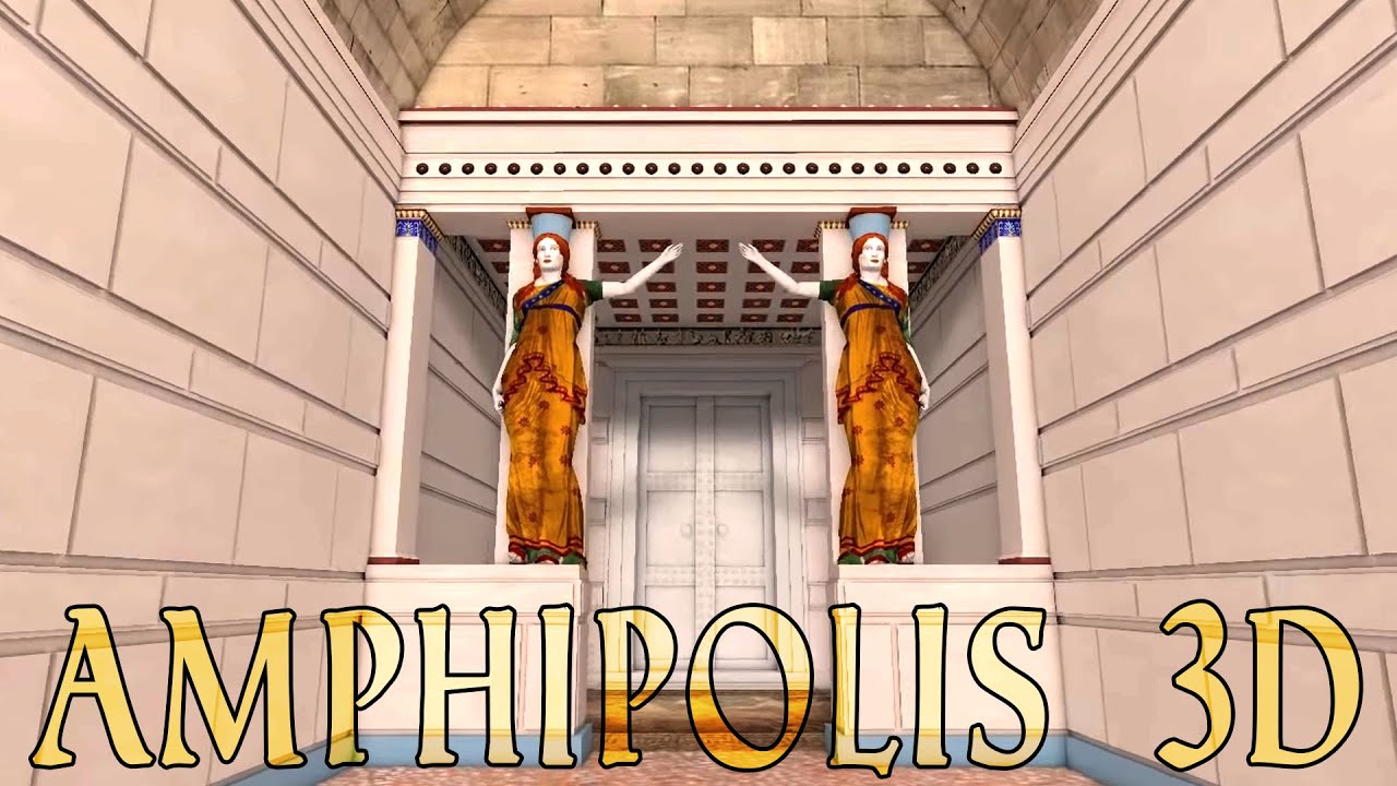Amphipolis The Kasta Tomb 3d Reconstruction Youtube
