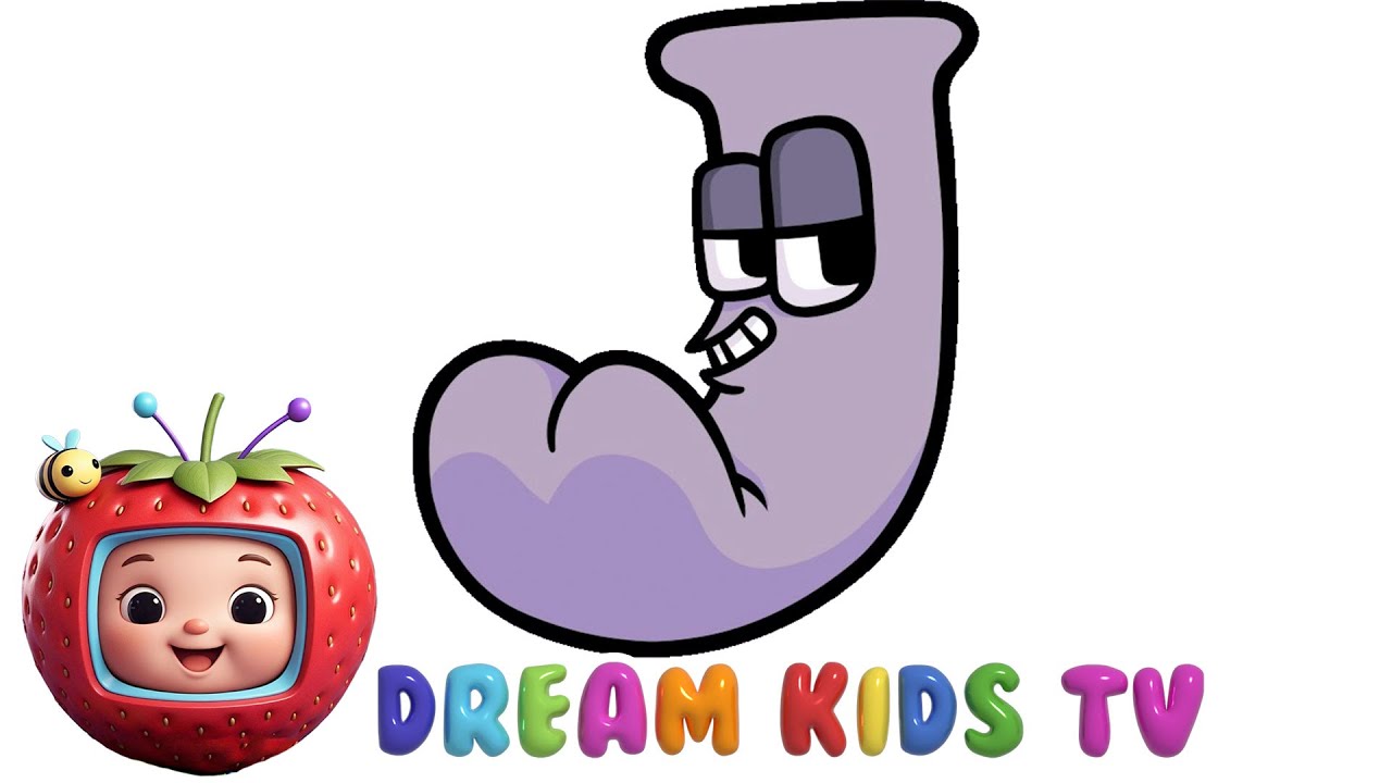 Alphabet Lore J Coloring Pages 2025