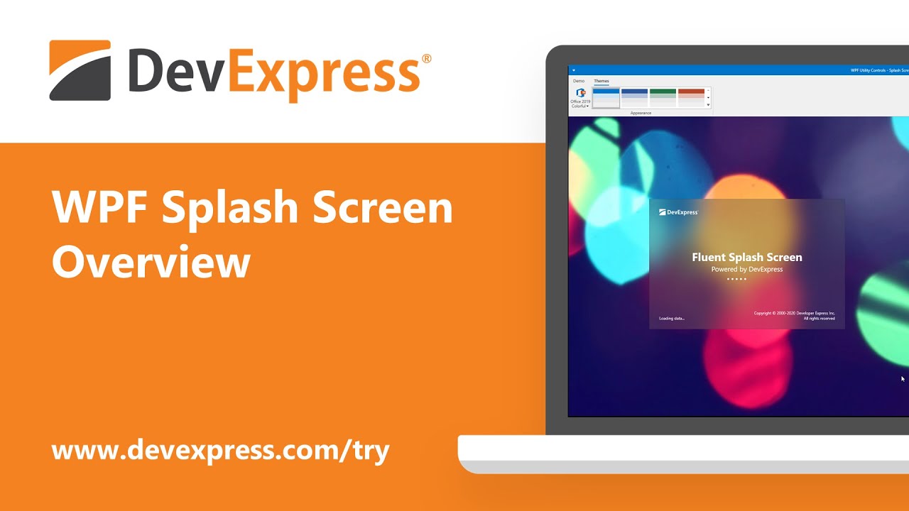 Devexpress Wpf Controls New Splash Screen Features Youtube