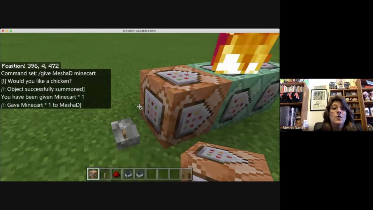 Learning About Chain And Repeater Command Blocks Youtube