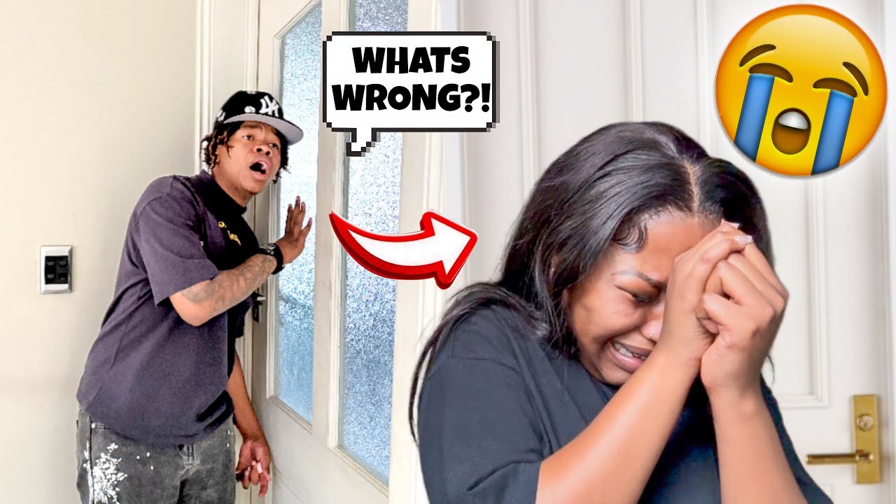 Crying With The Door Locked Prank Youtube