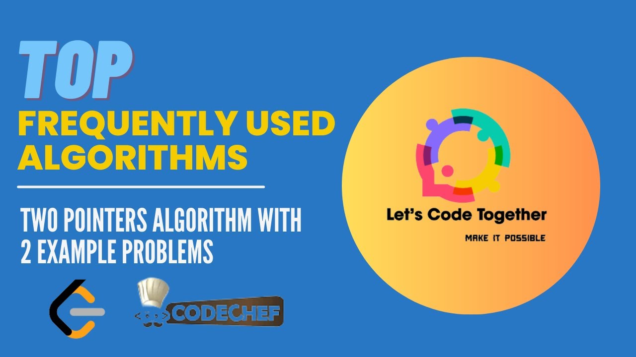 Two Pointer Algorithm Interviews Sorting Dsa Youtube