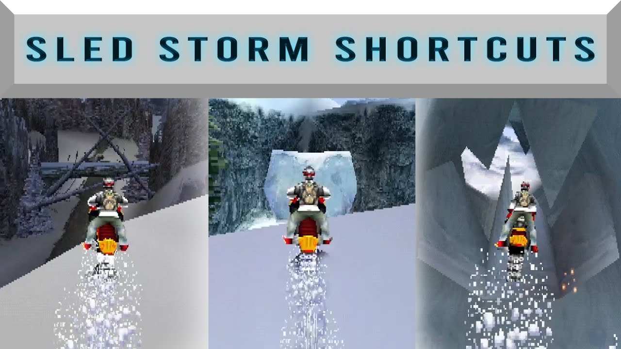 Sled Storm Shortcuts Youtube