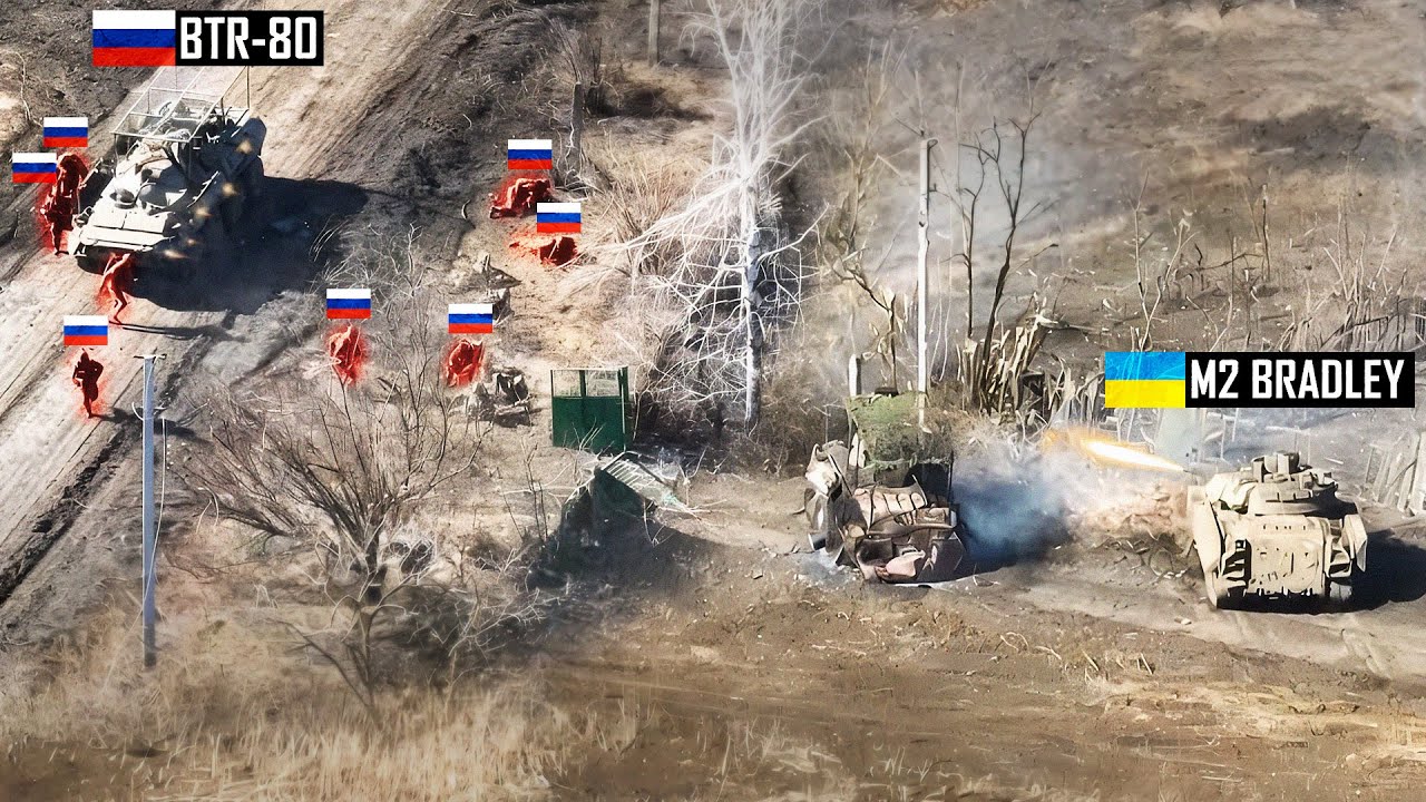 This Brutal Bradley Attack Stopped The Russian Advance Youtube