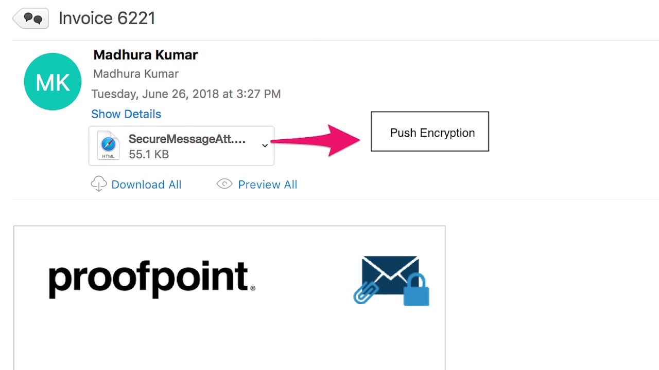 Proofpoint Email Encryption Demo Push Pull And Secure Reader Inbox