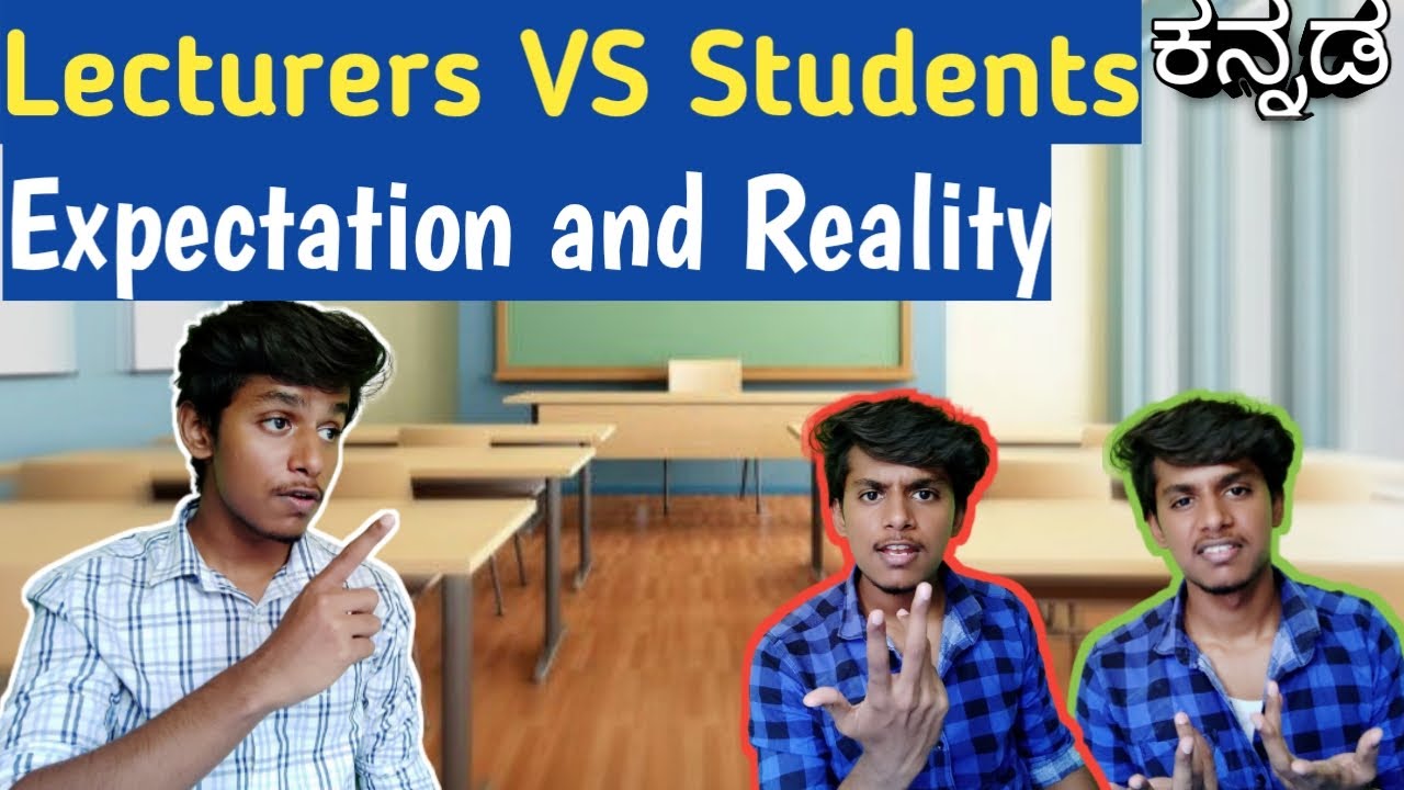 Expectation Vs Reality Between Student And Lecturer Youtube