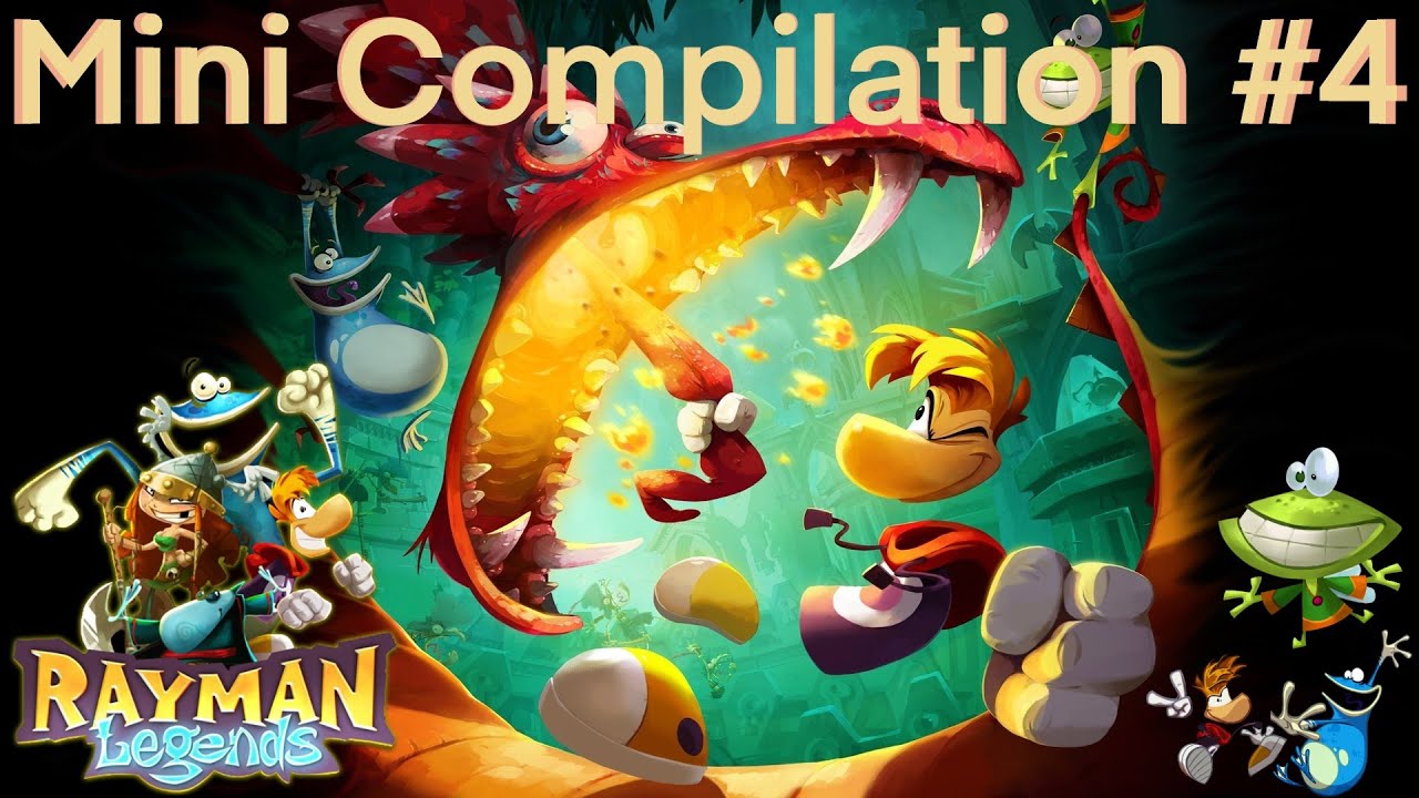 Rayman Legends Challenge Mini Compilation 4 Youtube