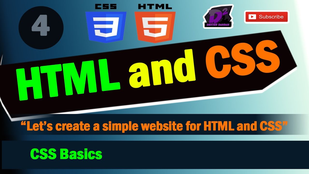 Css Basics Html Css Tutorial 4 Youtube