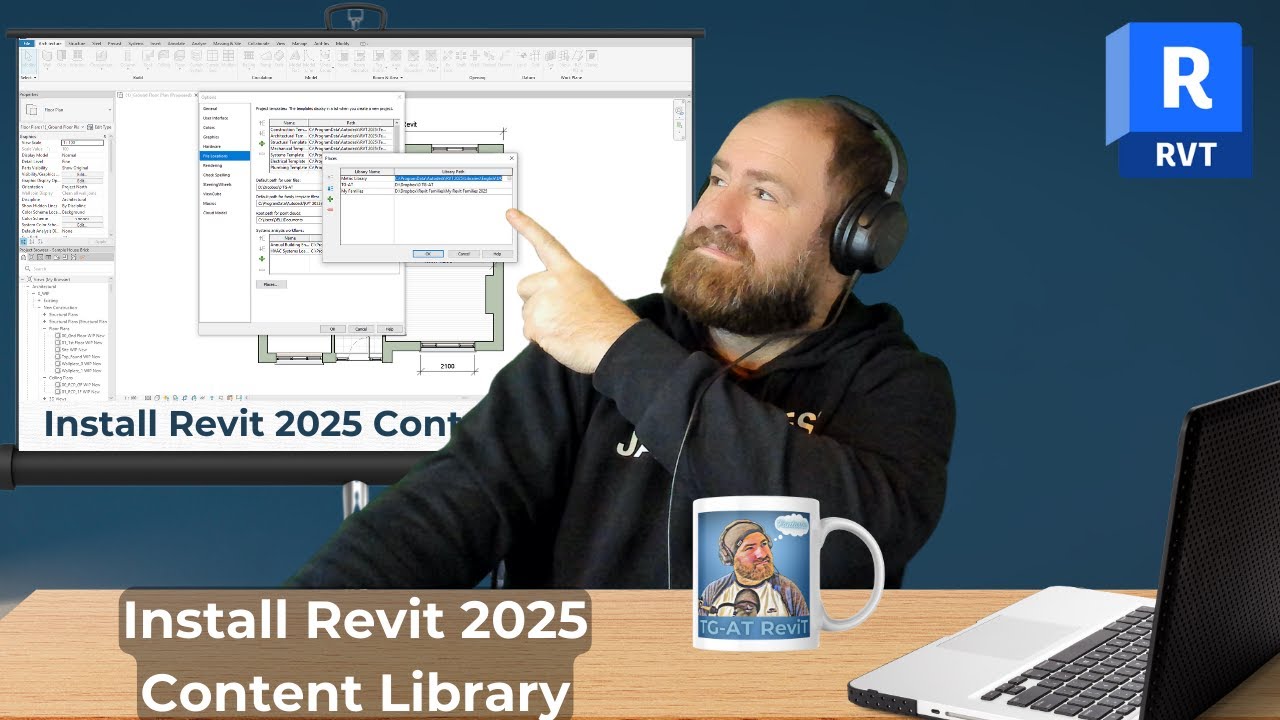 Install Revit 2025 Content Library Youtube