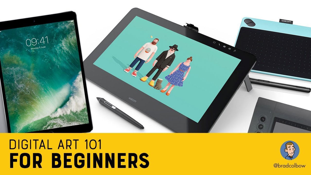 Digital Art 101 For Beginners Youtube