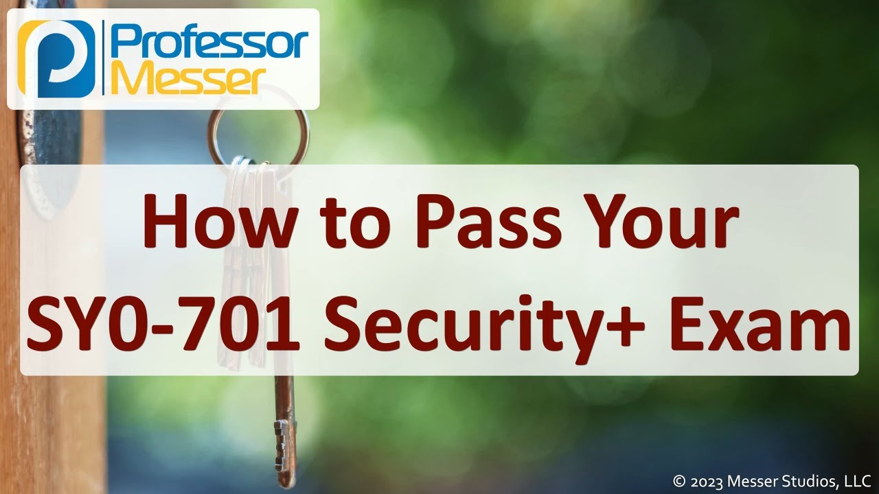 How To Pass Your Sy0 701 Security Exam In 2026 Youtube
