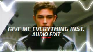Pitbull Give Me Everything Ft Ne Yo Afrojack Instrumental Slowed Edit ...