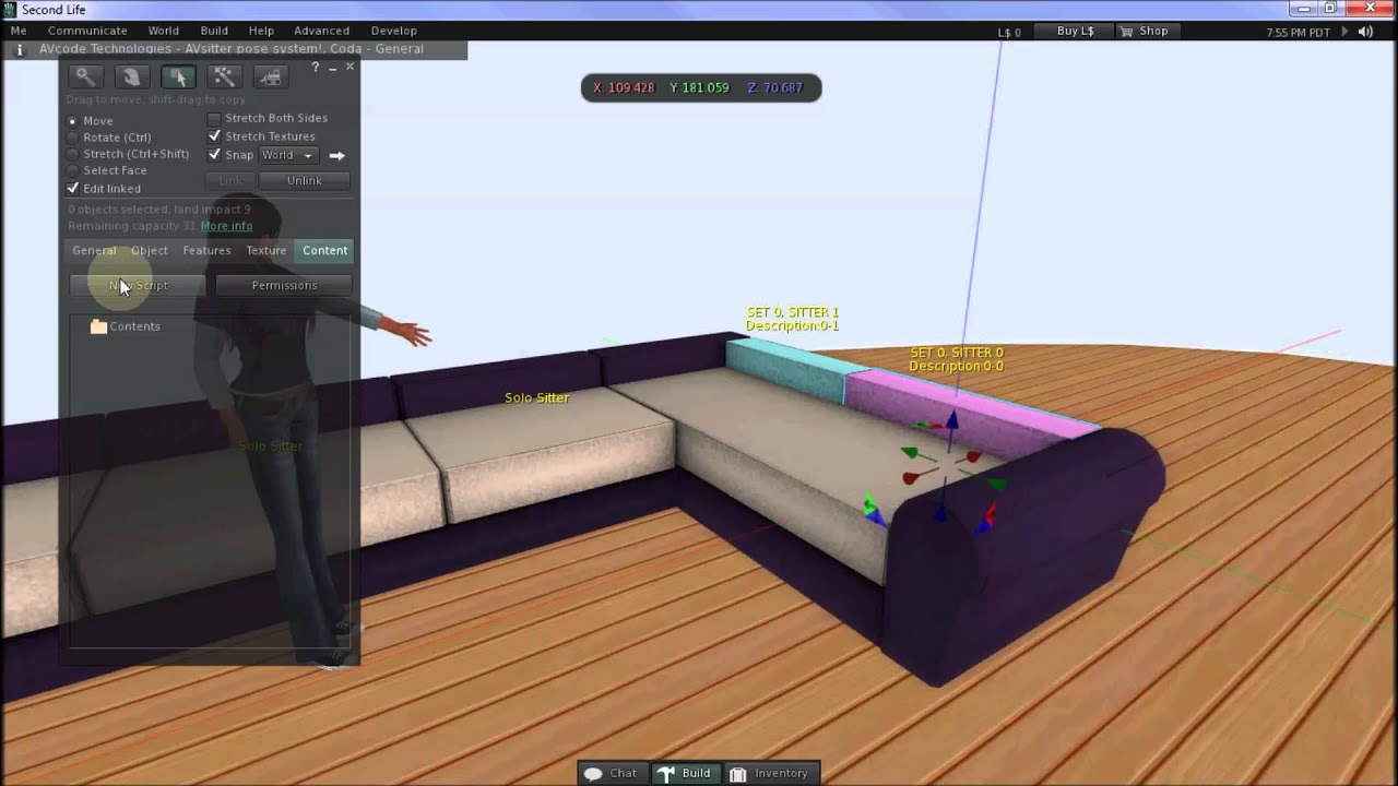 Avsitter2 Tutorial 6 Sittargets And Multiple Setups Youtube