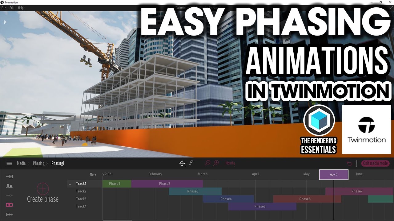Creating A Rendered Phasing Animation In Twinmotion Youtube