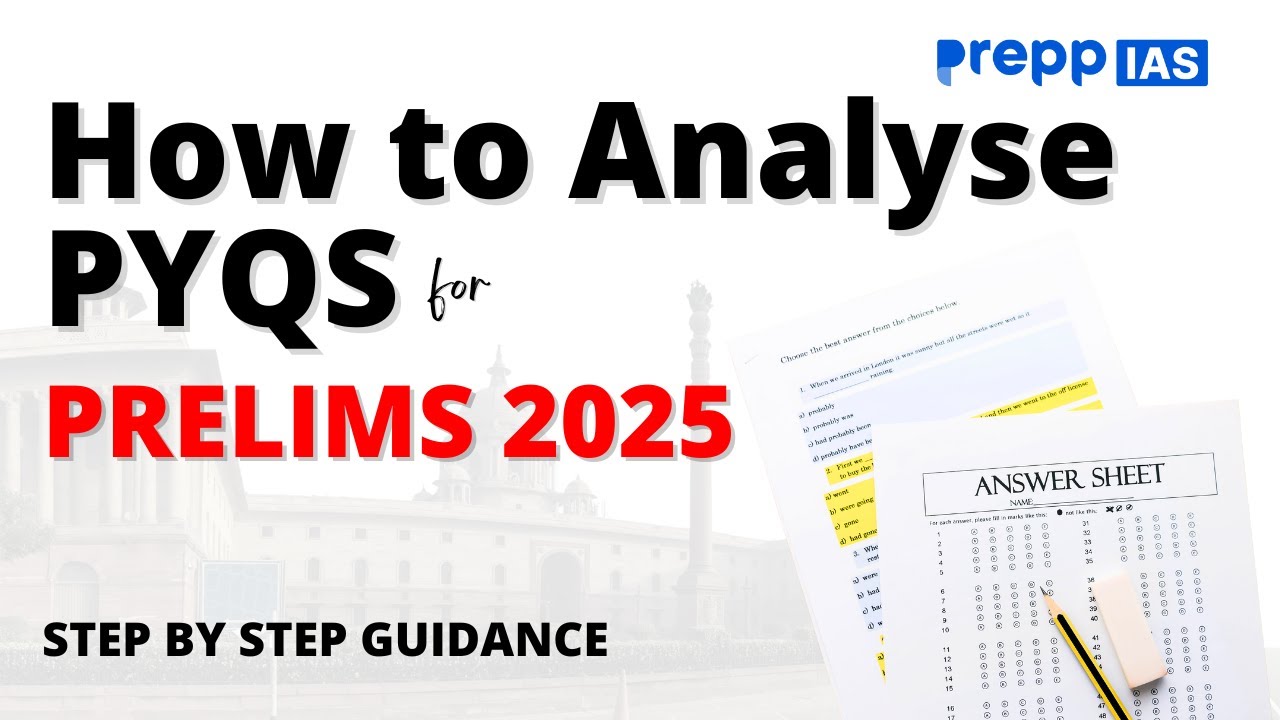 How To Analyse Pyq Of Upsc Prelims Upsc Cse 2025 Upscprelims