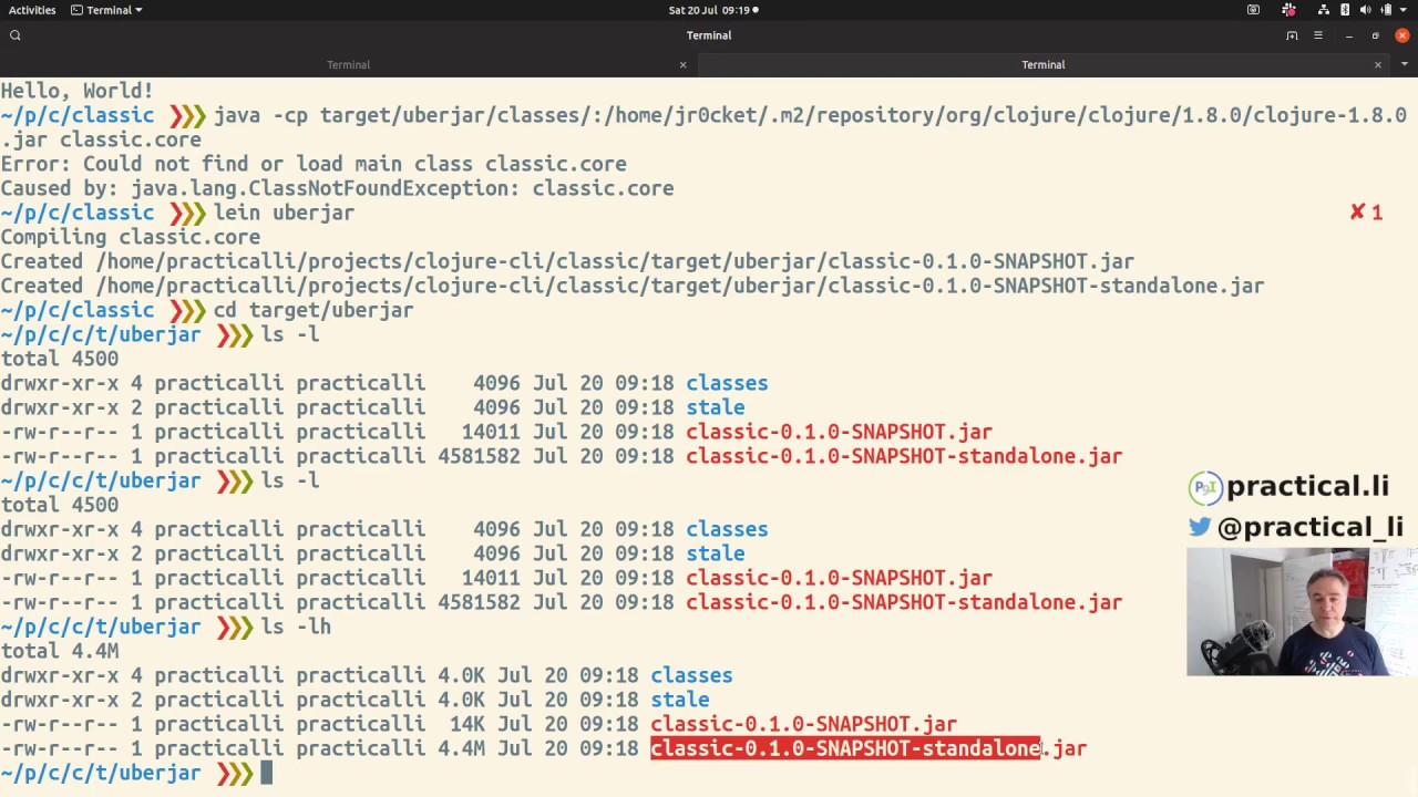 Practicalli Clojure 36 Clojure Cli Tools Continued Youtube