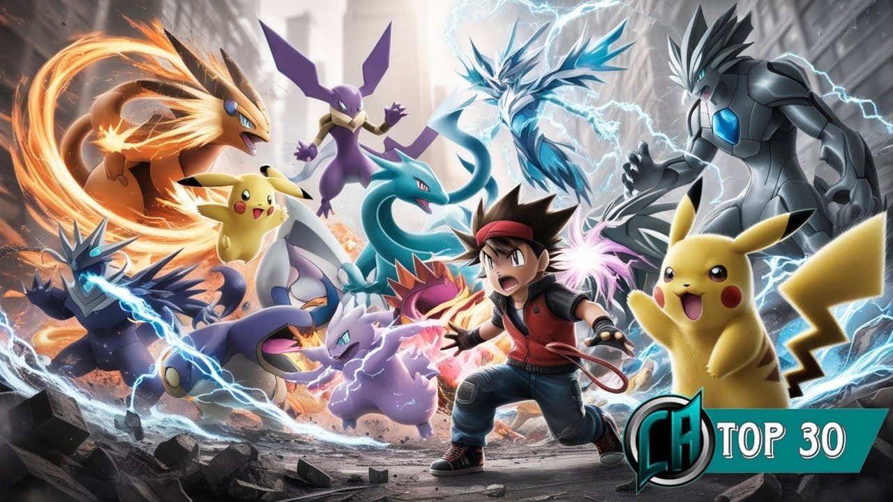 Top 30 Most Powerful Pokémon Ever Pokémon Ranked Worst To Best