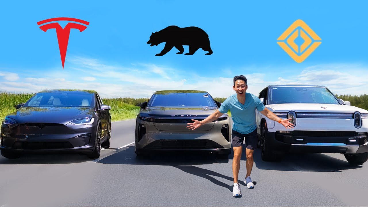 Lucid Gravity Vs Tesla Model X Vs Rivian R1s Ultimate 3 Row Suv Test