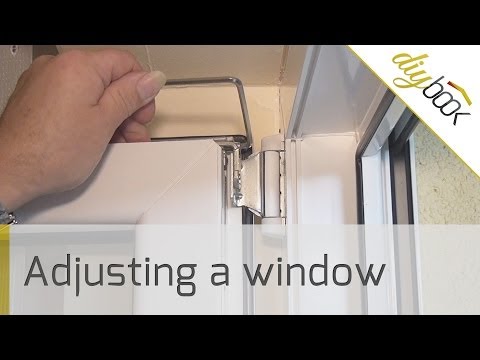 Window Hinge Adjustment Howto Adjust A Casement Window Youtube