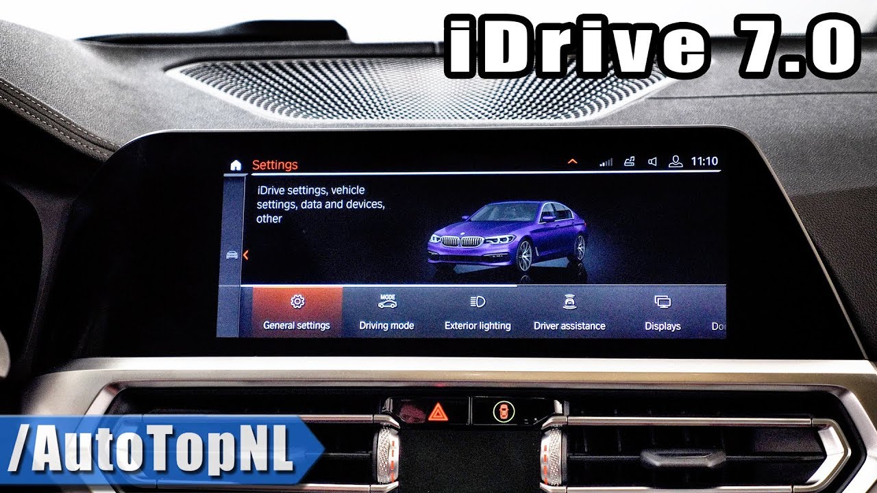 2019 Bmw Idrive 7 0 All Features Menus By Autotopnl Youtube