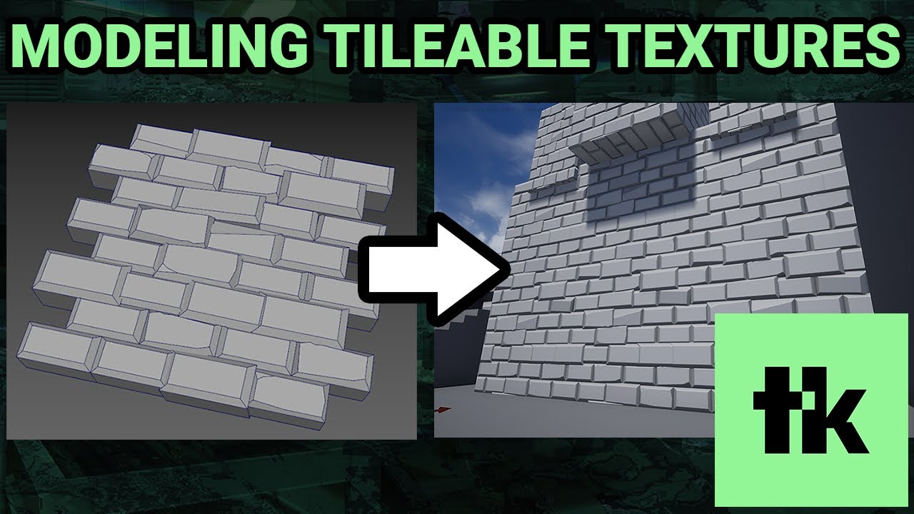 Tutorial Modeling Tileable Textures Youtube