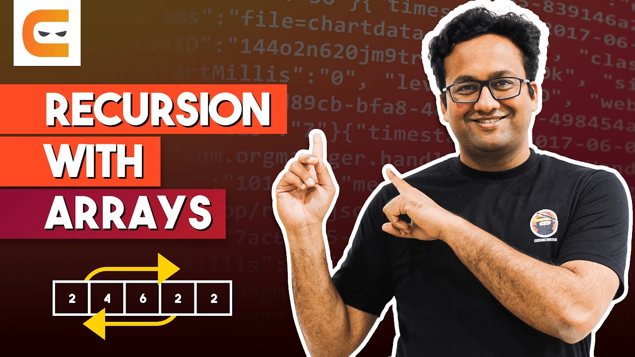 Recursion With Arrays Youtube