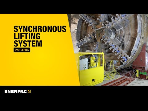 Evo Series Synchronous Lifting System Metric Enerpac Youtube