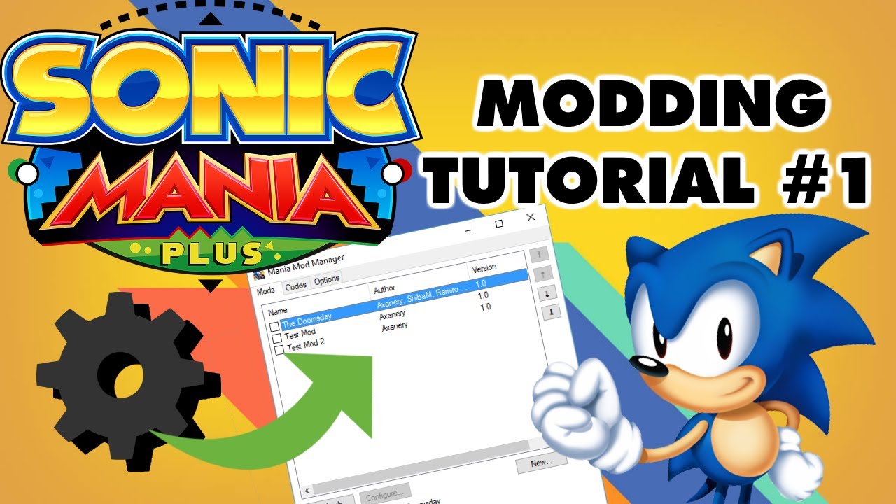 Sonic Mania Plus Modding Tutorial 1 How To Install Mods And Make Mod