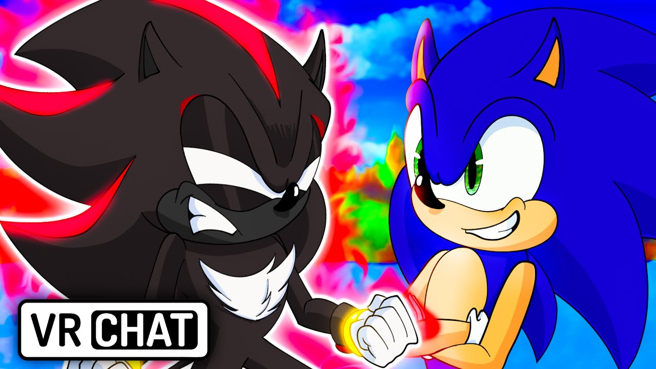 Shadow Goes Dark Form Sonic Meets Dark Shadow Vr Chat Youtube