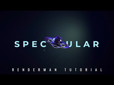 Renderman Specular Tutorial Youtube
