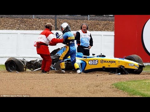 F1 2004 Crashes Youtube