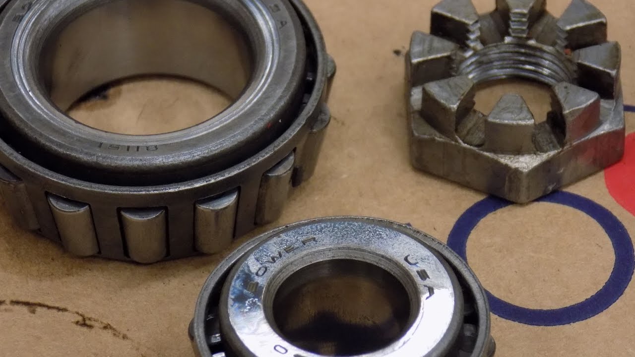 8n Ford Front Wheel Bearings Part 1 Youtube