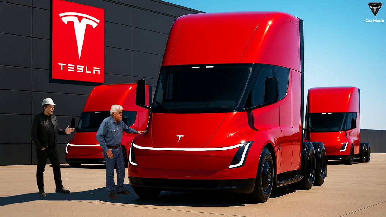 Elon Musk Unveils Redesigned 2026 Tesla Semi Pricing And Production