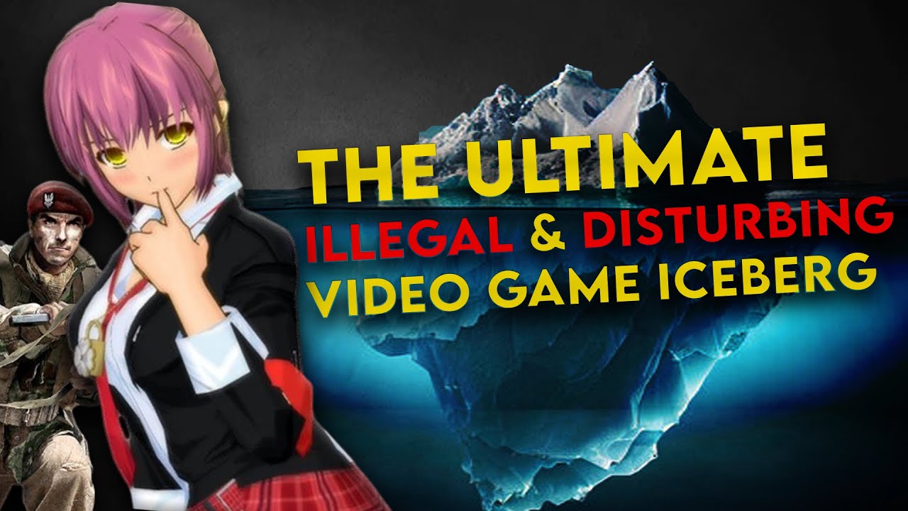 The Ultimate Illegal Disturbing Video Game Iceberg Sad Satan Youtube