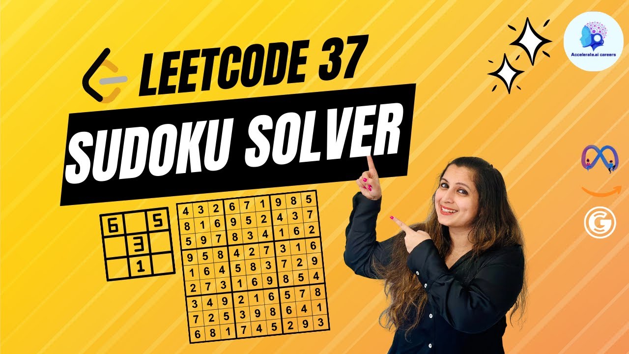 Leetcode 37 Sudoku Solver Algorithm Solution Meta Amazon
