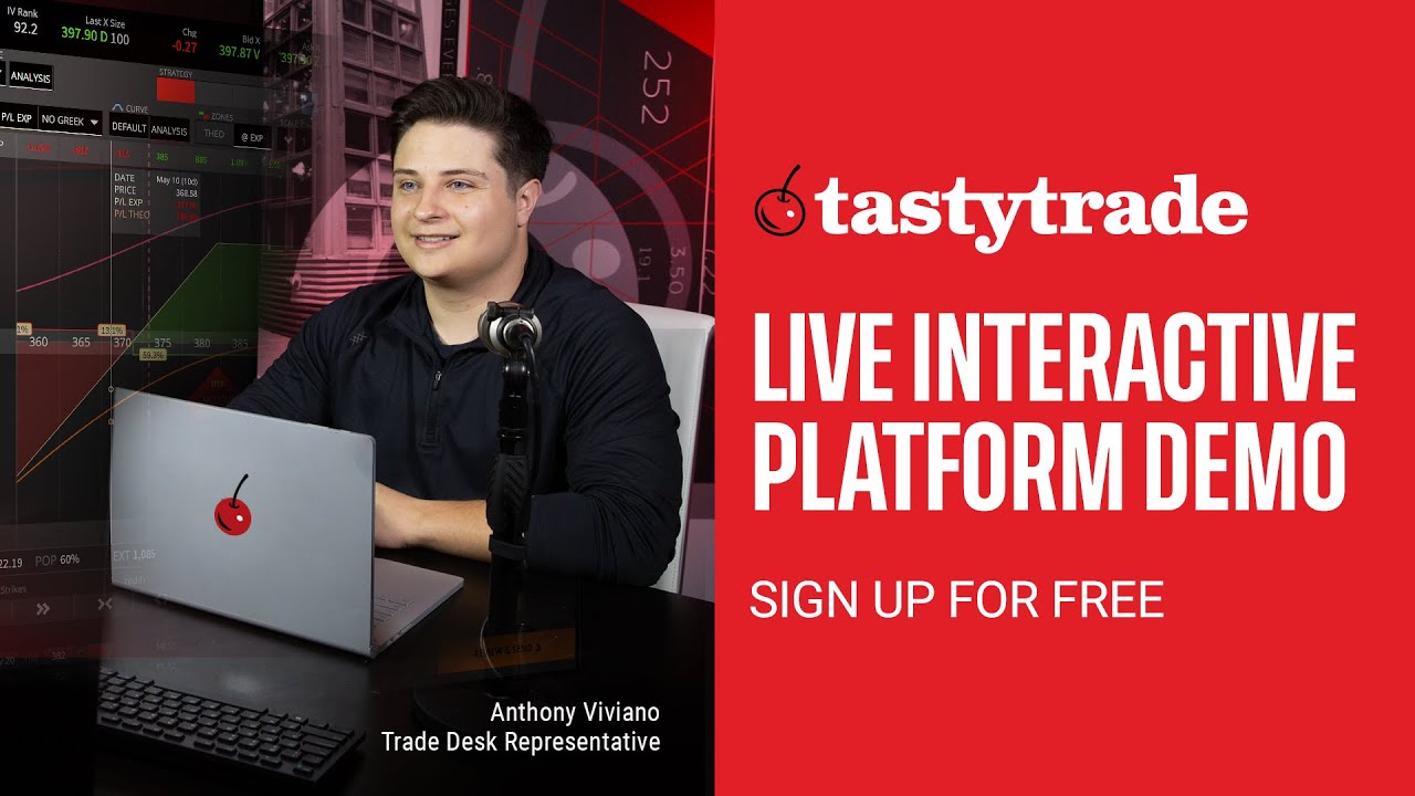 Tastytrade Stock Trading Demonstration Youtube