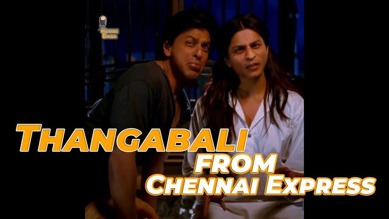 Recreated Thangabali Scene From Chennai Express Youtube