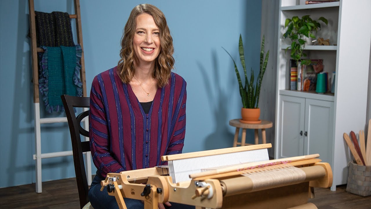 Sara Goldenberg White Teaches Twill On The Rigid Heddle Loom Official